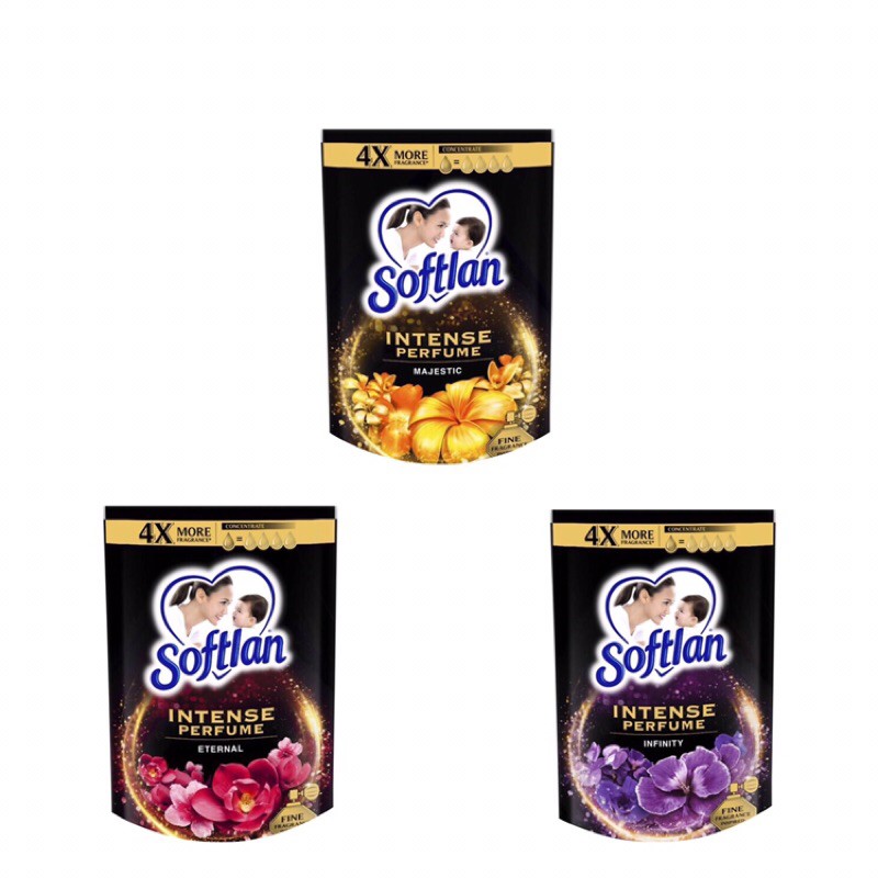 SOFTLAN INTENSE PERFUMED CONCENTRATED FABRIC SOFTENER 550ML (REFILL ...