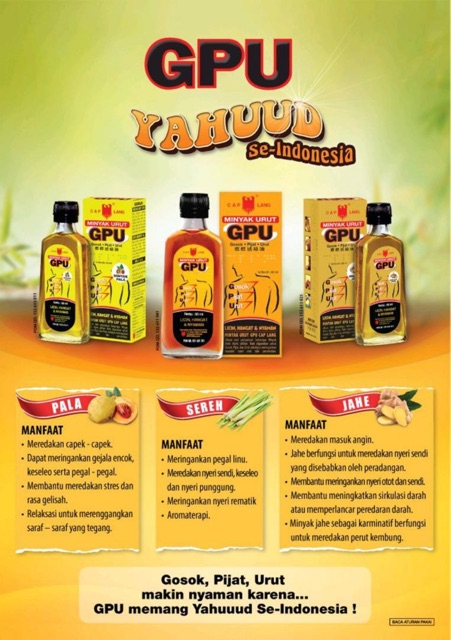 EAGLE BRAND GPU LINIMENT OIL minyak urut GPU cap lang | Shopee Malaysia