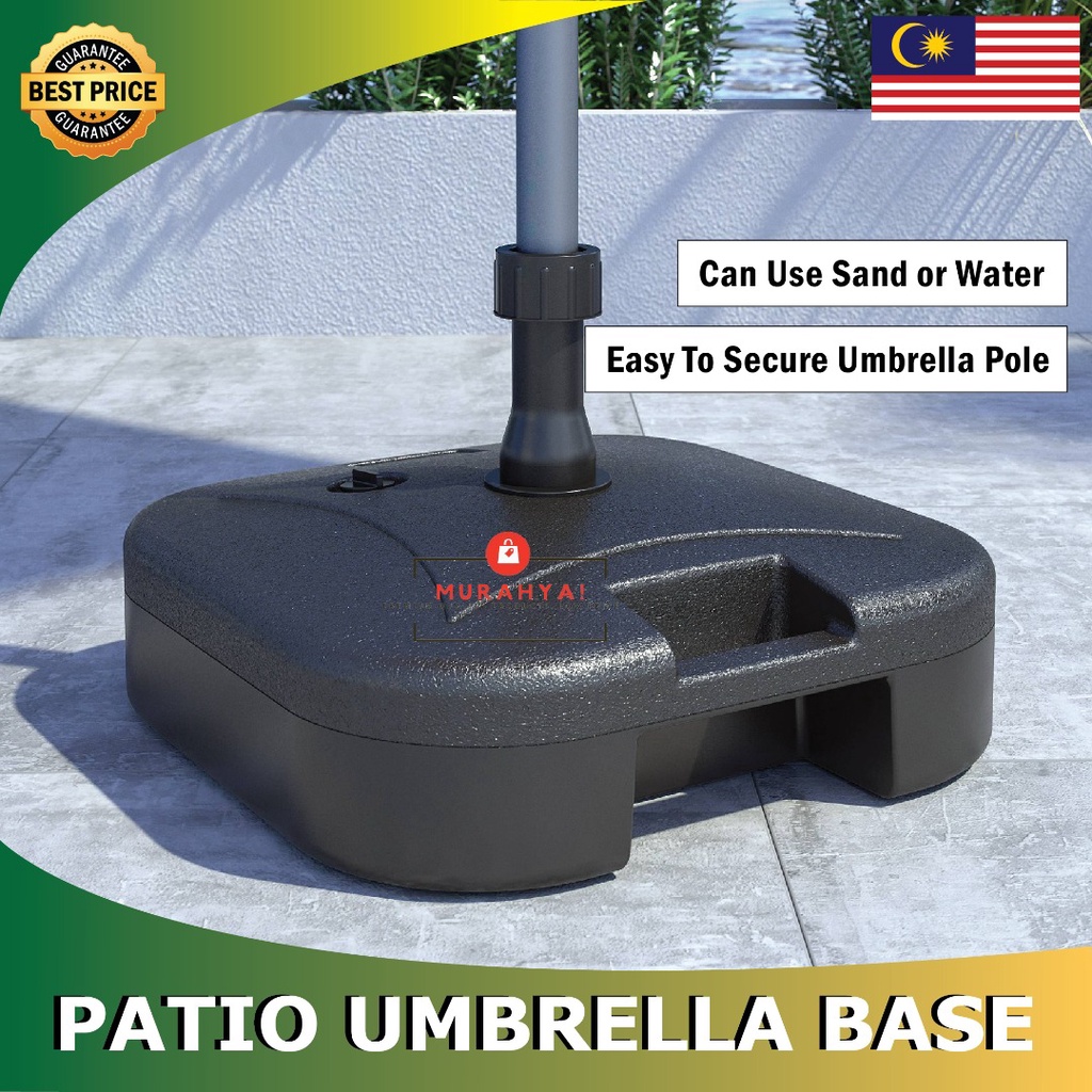 Umbrella Base Outdoor Umbrella Holder Payung Holder Water Injection ...
