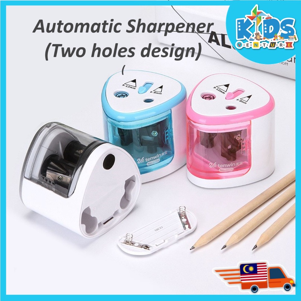 Tenwin Multi-functional Automatic Battery Electric Pencil Sharpener ...