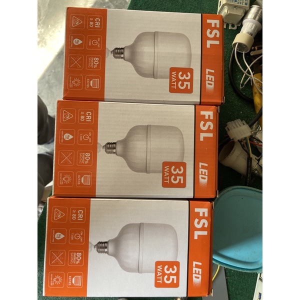 35W FSL LED Bulb, E27 holder size, 4000K Neutral White | Shopee Malaysia