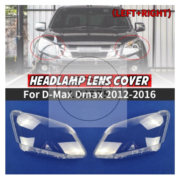 ISUZU DMAX D-MAX 2012 2013 2014 2015 HEADLAMP COVER HEADLAMP CASING ...