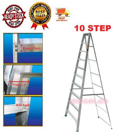 7 steps 8 steps 9 steps 10 steps heavy duty aluminium single sided ...