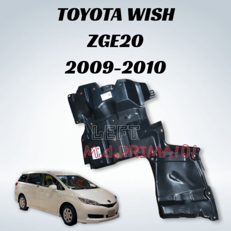 Toyota Wish ZGE20 2009 engine under cover | Shopee Malaysia