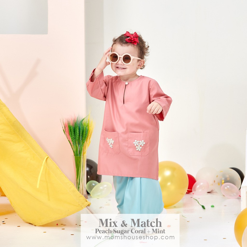 Mix & match ruby laboo baju kurung cotton ruby - baju raya kanak-kanak ...