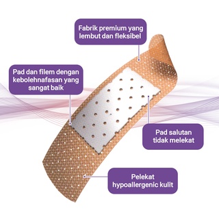 Medilab Sensitive plaster luka bercampur saiz 20ea | Shopee Malaysia