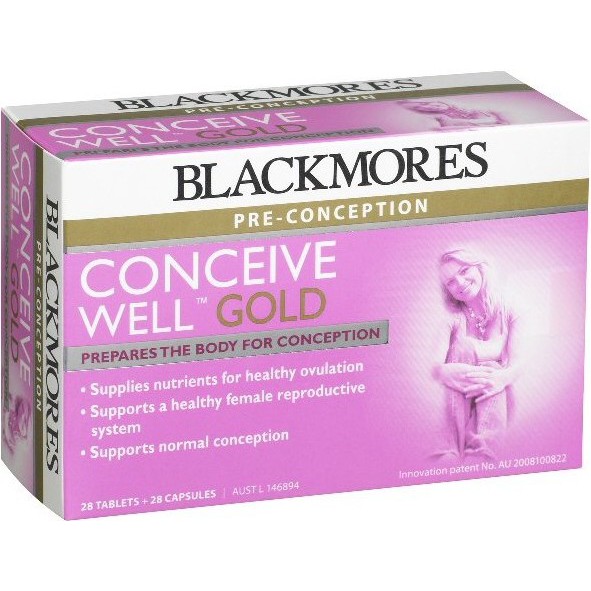 Blackmores Conceive Well Gold 28 Tablets + 28 capsules | Shopee Malaysia