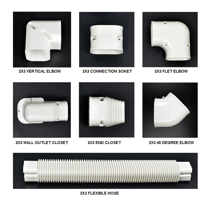 2 x 3 PVC CASING/TRUNKING FOR AIR CONDITIONAL | Shopee Malaysia