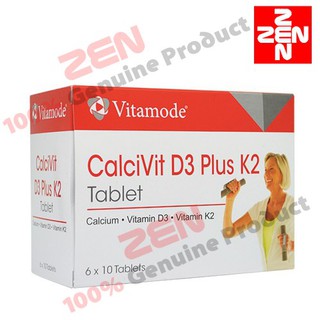 Vitamode CalciVit D3 Plus K2 tablets(Expiry date: June 2024) | Shopee ...