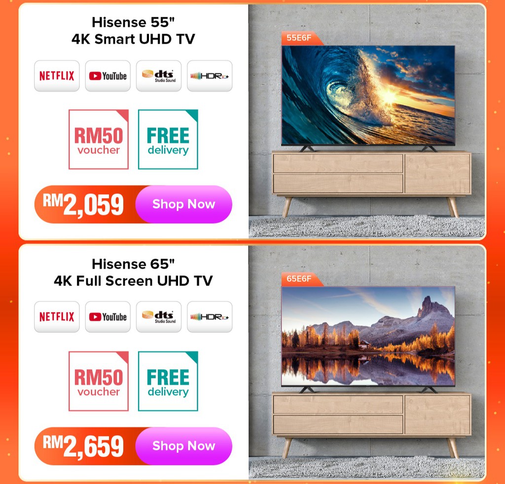 Hisense Official Store, Online Shop | Shopee Malaysia
