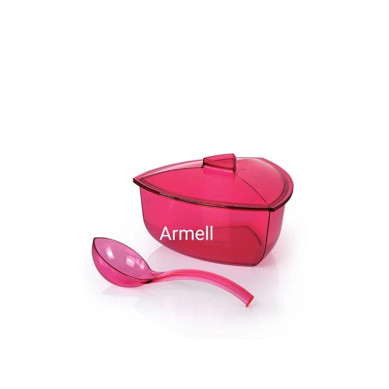Tupperware - Roza Bowl with ladle 2.2L (1pc) | Shopee Malaysia