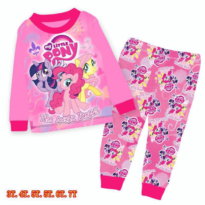 My Little Pony Coddle me kids sleepwear children pyjamas | Shopee Malaysia