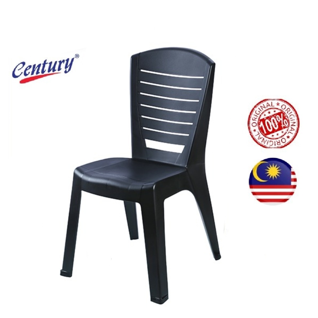 Century Classic Chair Dining Chair Plastic Chair Black Chair Kerusi ...