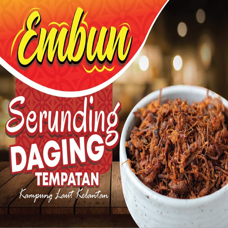 EMBUN SERUNDING DAGING TEMPATAN WARISAN ASLI, KAMPUNG LAUT KELANTAN ...