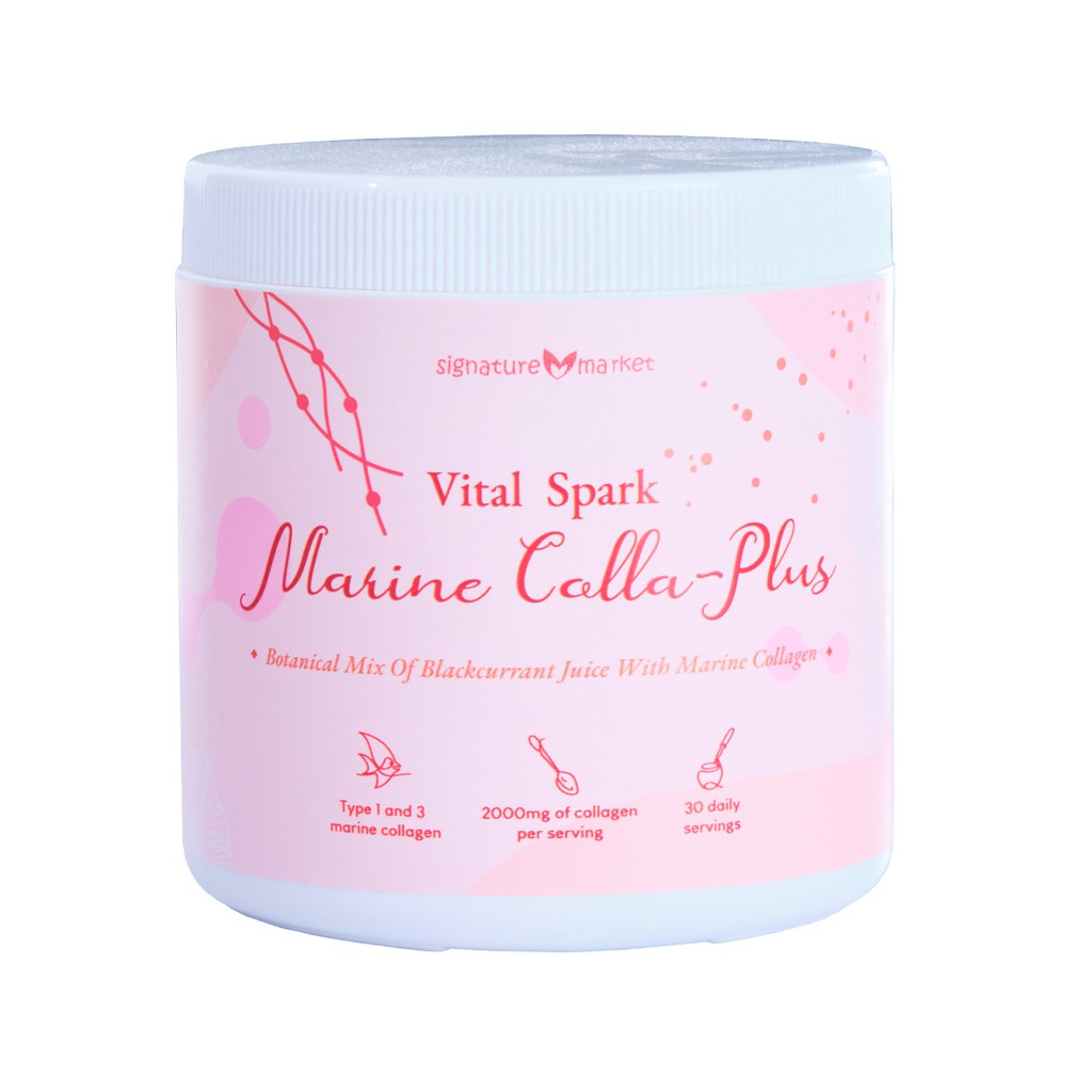 Signature Market Vital Spark Marine Colla-Plus (Collagen Powder, Skin Health) (胶原蛋白美颜) (300g ...