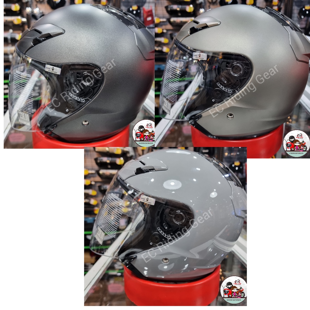 **NEW ARRIVAL** GRAYFOSH HELMET JF3 WITH SINGLE CLEAR VISOR COPY SHOIES ...