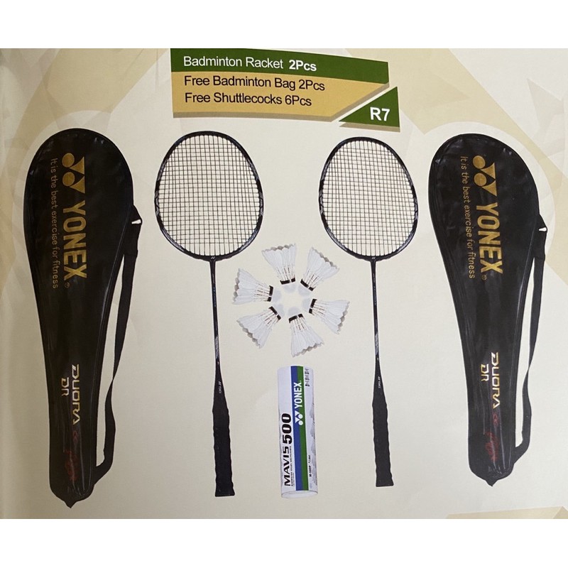 BADMINTON RACKET 2PCS | Shopee Malaysia