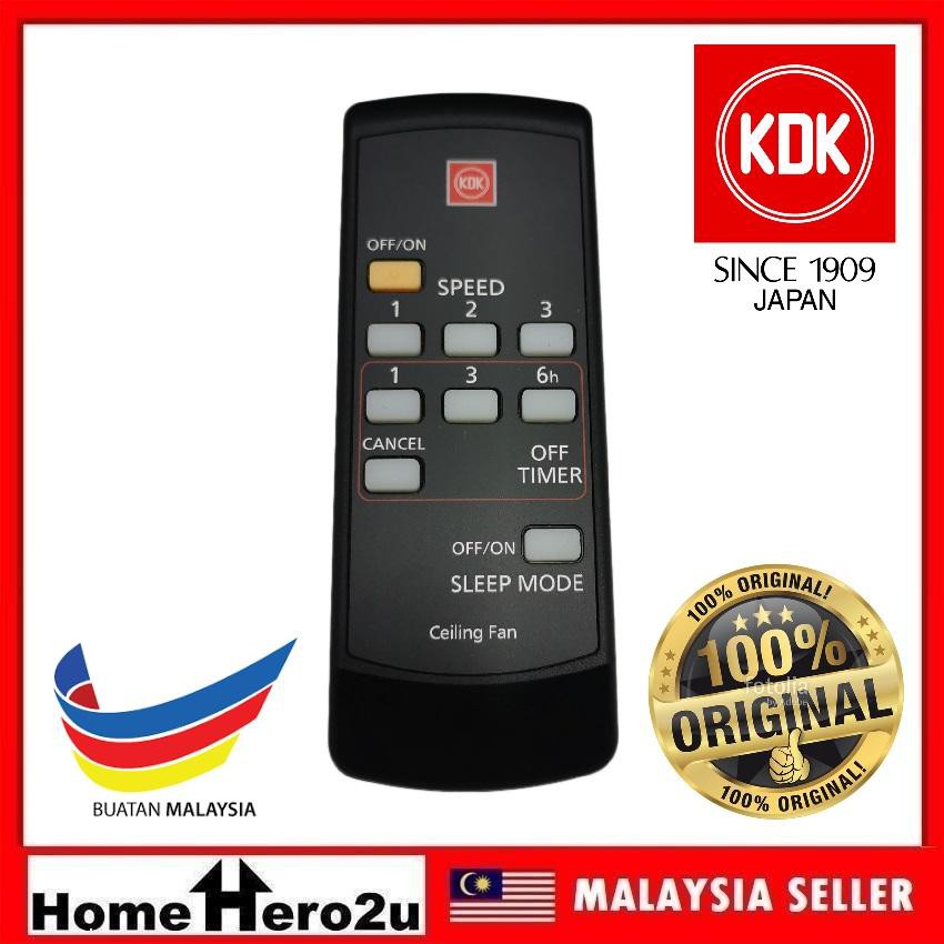 KDK Ceiling Fan Wall Fan Original Remote Control KDK K14Y9 K14X2 K14X8 ...