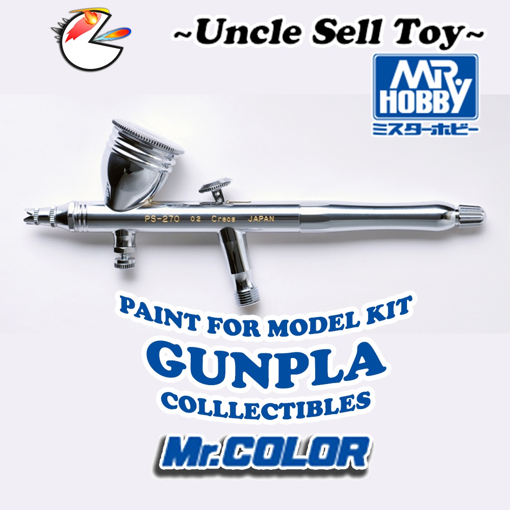 [Ready Stock] Mr Hobby PS270 Procon Boy FWA Double Action Platinum 0.2mm Model Kit Gunpla ...