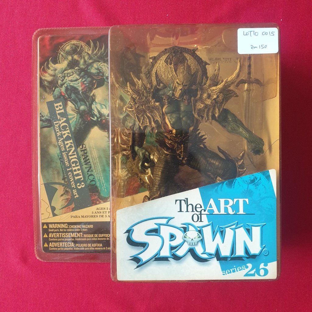 The Art of Spawn Series 26 Black Knight 3 Dark Ages Issue 1 Cover Art ...