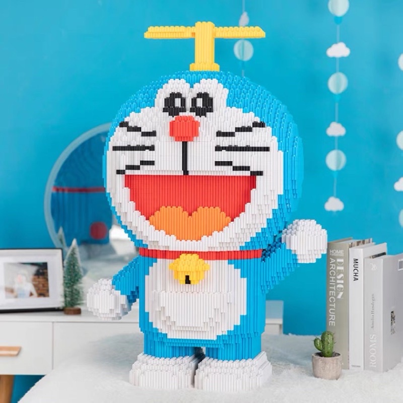 HAICAIPIN BLOCK GIANT DORAEMON 11880 BRICKS(8818) | Shopee Malaysia