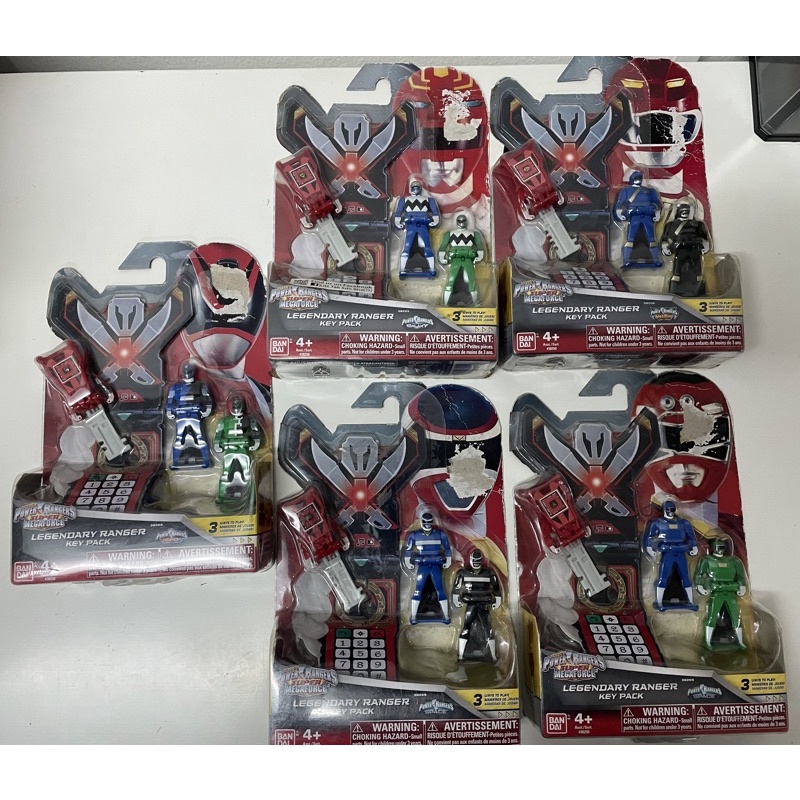 Power Rangers Super Megaforce Ranger Key Packs