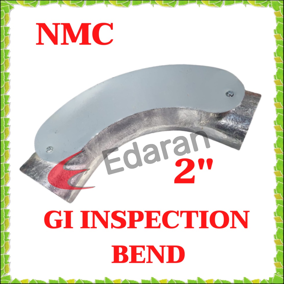 NMC 2" (50MM) GI INSPECTION BEND | Shopee Malaysia