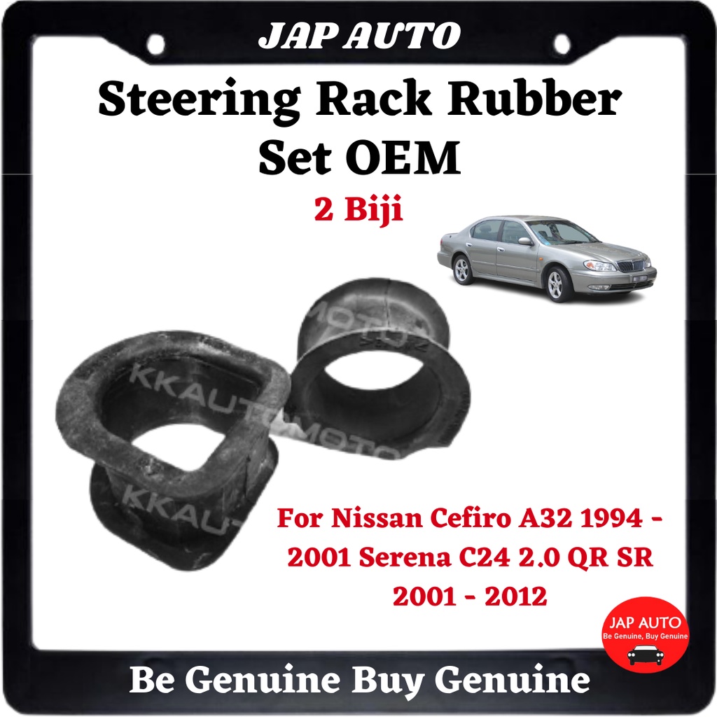 Steering Rack Rubber Set OEM 2 Biji - Nissan Cefiro A32 1994 - 2001 ...