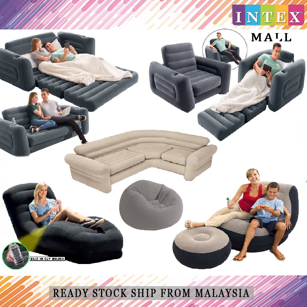 Intex Two Person Inflatable Pull Out Sofa Bed | Homeminimalisite.com