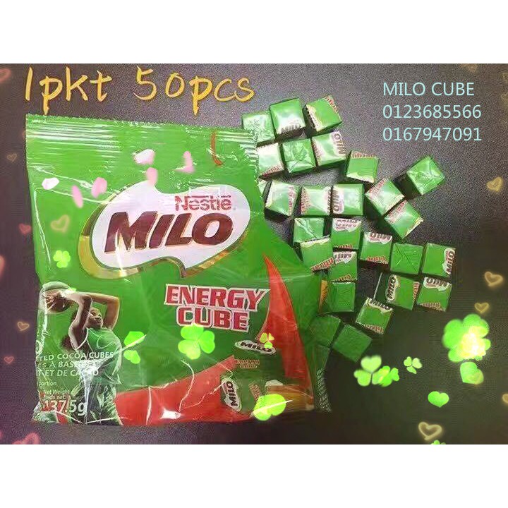 ENERGY MILO CUBE (3 PACK*50 CUBES) | Shopee Malaysia