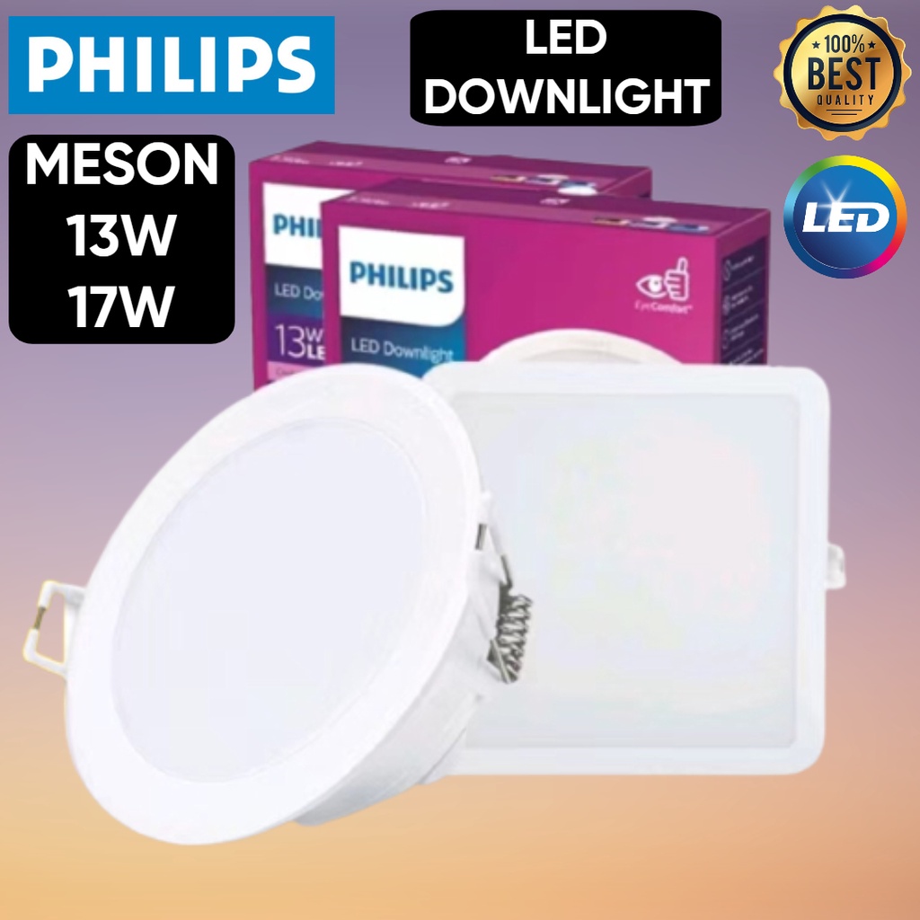 [SIRIM] PHILIPS LED Downlight 5 Inch Downlight 13W 6 Inch Downlight 17W ...