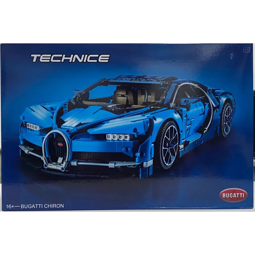 (High Imitation) Bugatti Chiron X19002 Building Brick Blocks ...