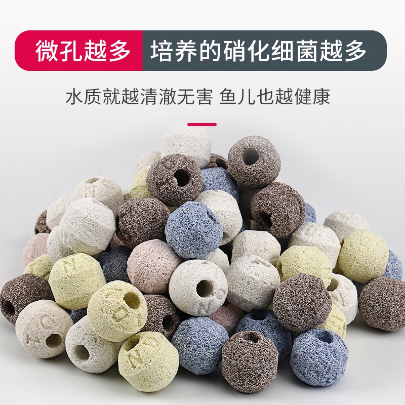 KnD 2 KG NO.1 Nano Bio Ball 5D Sphere Ball Aquarium Infrared Bacteria ...