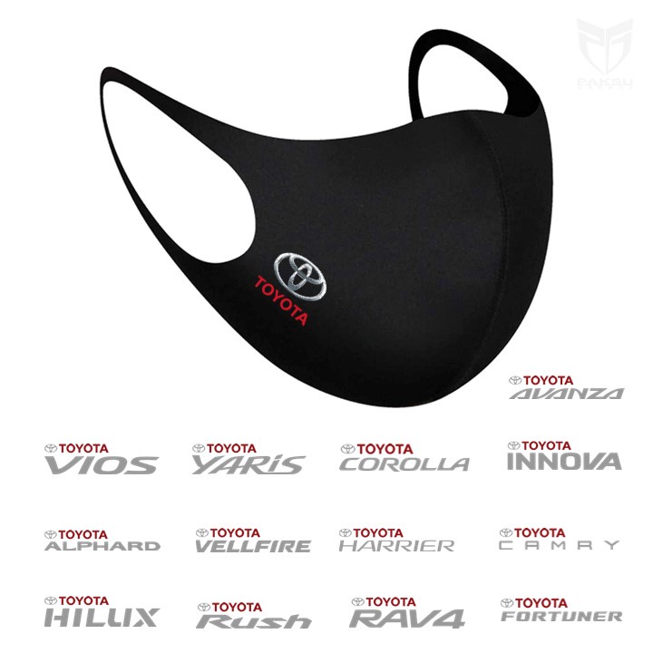 Face Mask Toyota Vios Yaris Corolla Avanza Innova Alphard Vellfire ...