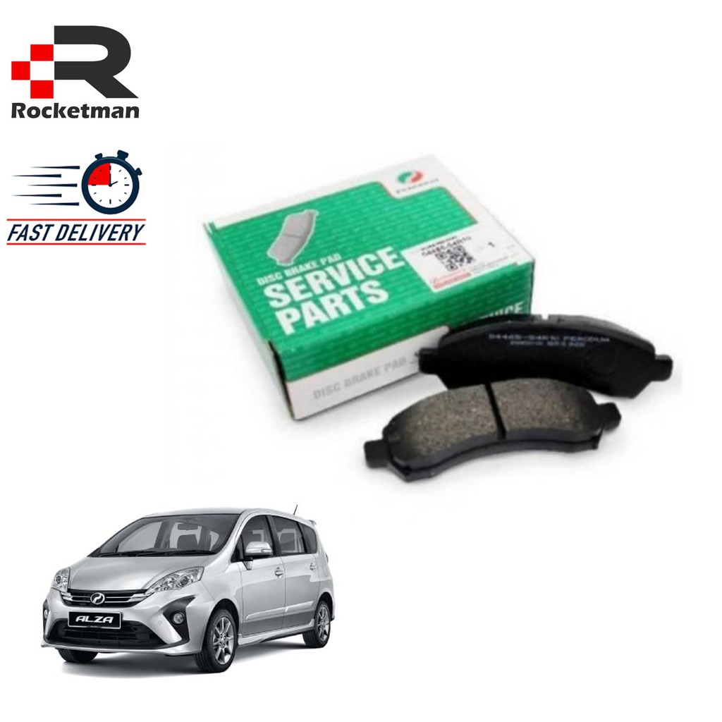 PERODUA BRAKE PADS FRONT ALZA GENUINE PARTS | Shopee Malaysia