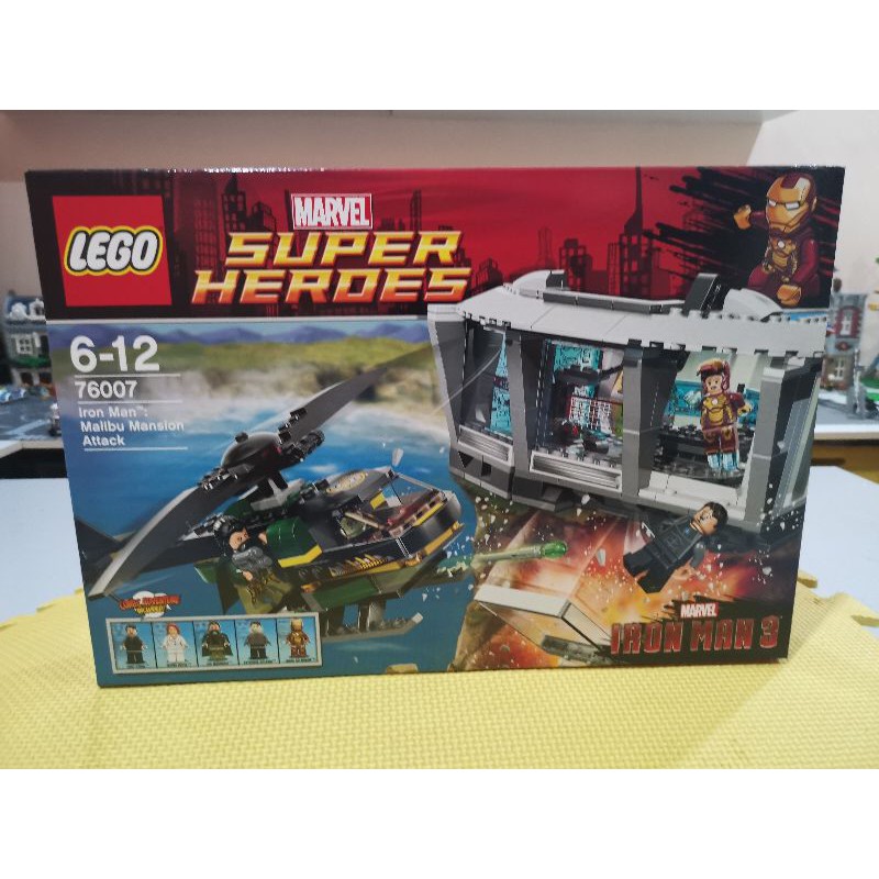 [BOB] 76007 Original LEGO Iron Man Malibu Mansion Attack New MISB ...