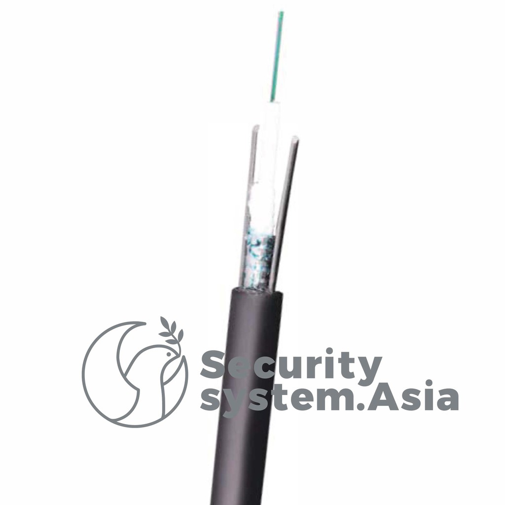8C-SM-OT OUTDOOR 8-CORE FIBER OPTIC SINGLE MODE CABLE WITH 2-WIRE ...