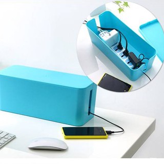 H0094 Muji New Wooden Cable Storage Box Dust-proof Charging Line Wire ...