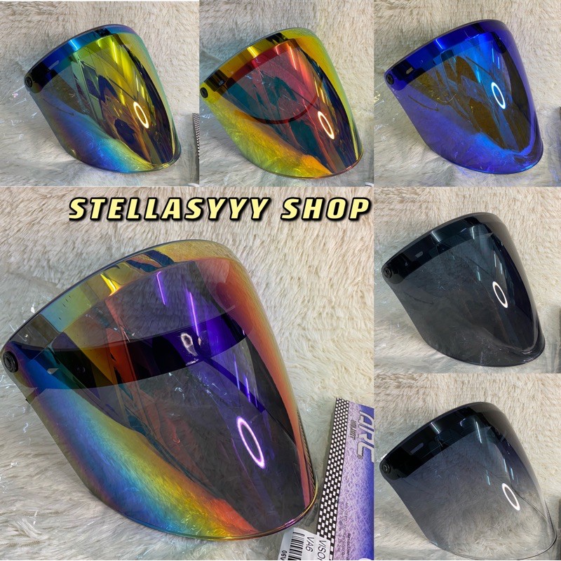 ARC VISOR A6 - V SHAPE （100% ORIGINAL）Semua 3 Botton Helmet boleh ...