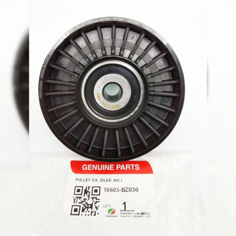 ORIGINAL & OEM INA PERODUA GENUINE ALZA FAN BELT & AIRCOND PULLEY ...
