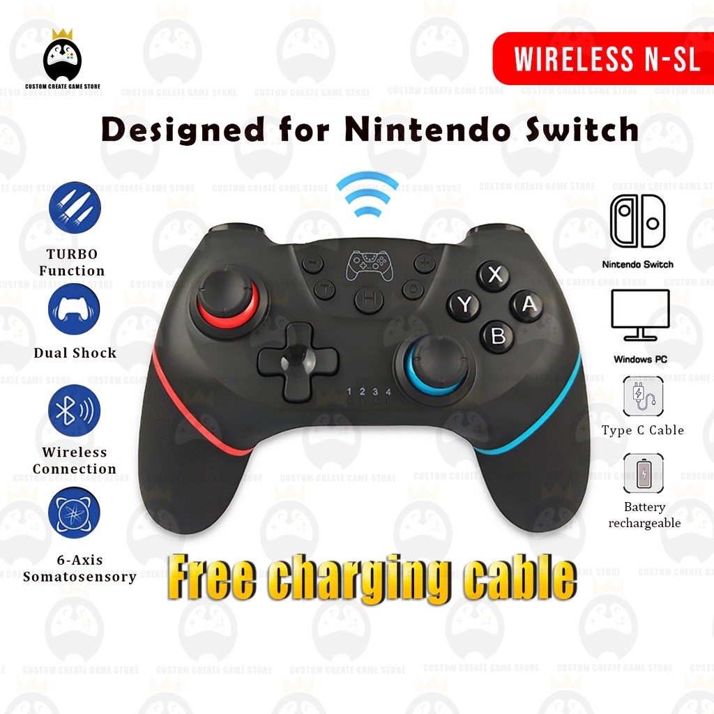 Nintendo Switch & Switch Lite Switch OLED LASTEST Wireless PRO ...