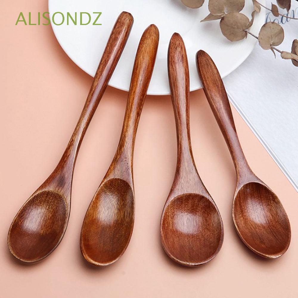 ALISONDZ Durable Coffee Spoon Long Handle Tea Spoon Soup Spoons ...