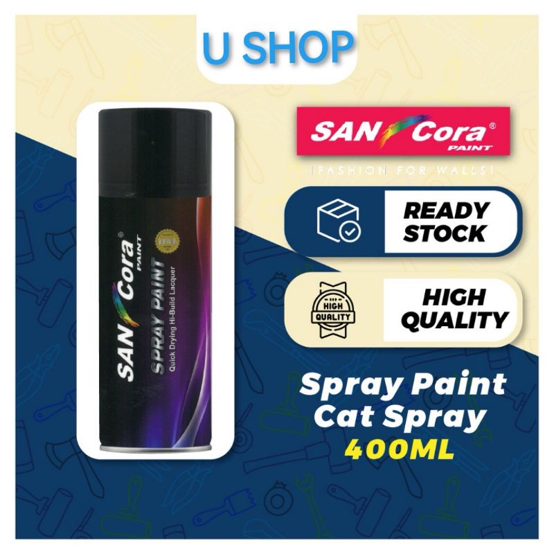 SPRAY HIGH QUALITY ** SANCORA Spray Paint ( 400ML ) | Shopee Malaysia