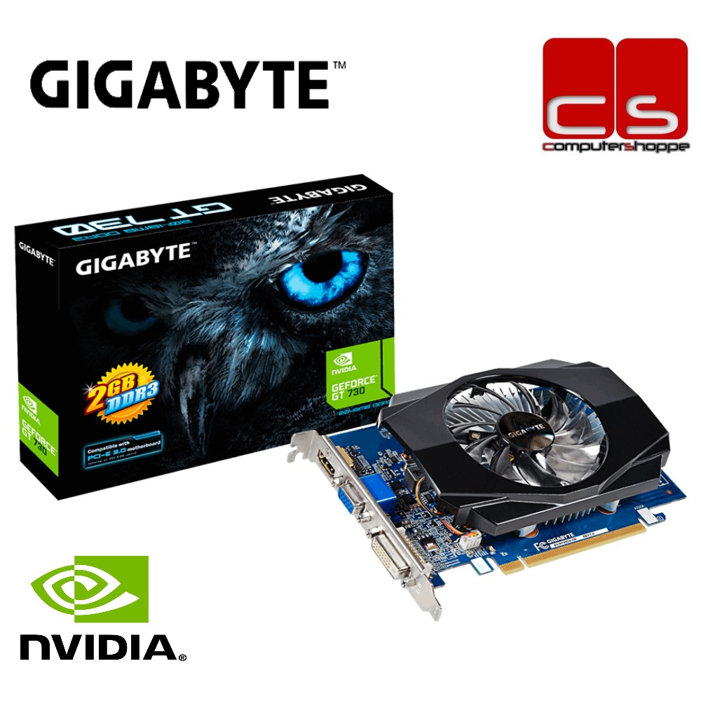 Gigabyte Geforce GT730 DDR3 2GB | Shopee Malaysia