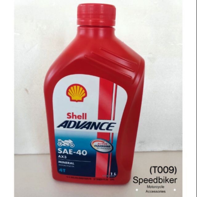 petronas engine oil SHELL 4T SAE-40 AX3(100%ORIGINAL) | Shopee Malaysia