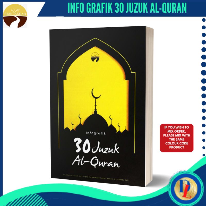 Infografik 30 Juzuk Al-Quran Terbitan Jejak Tarbiah | Shopee Malaysia