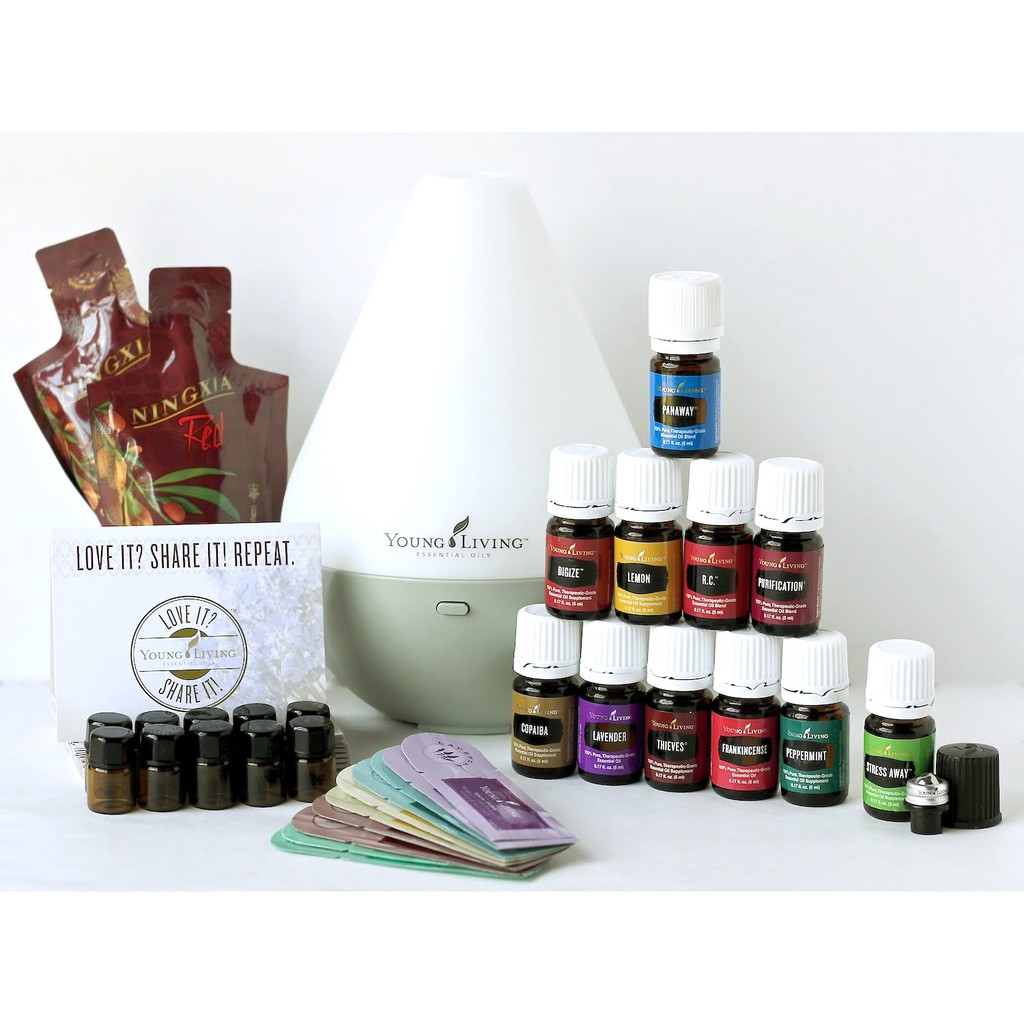 Young Living Premium Starter Kits with FREE Dewdrop Diffuser | Shopee Malaysia