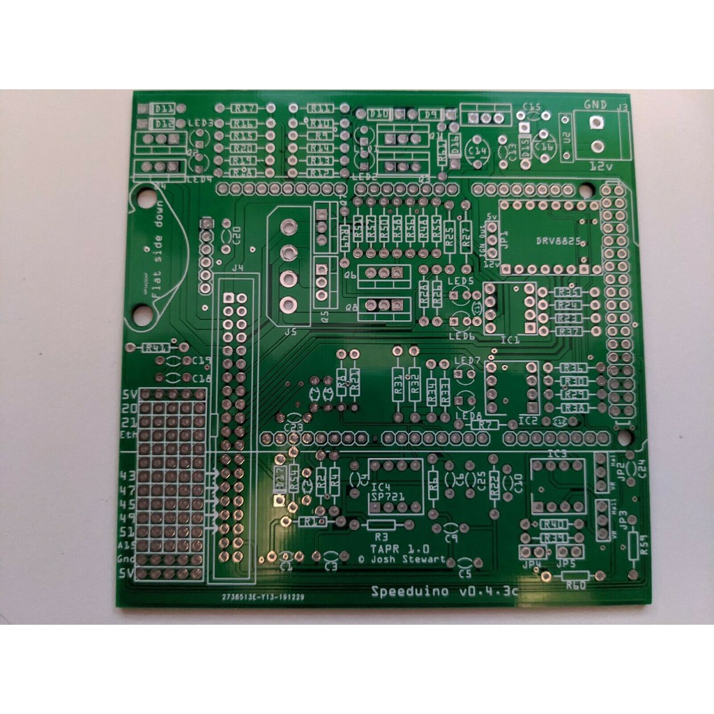 Speeduino 0 4 3c Pcb Diy Arduino Ecu Shield Standalon