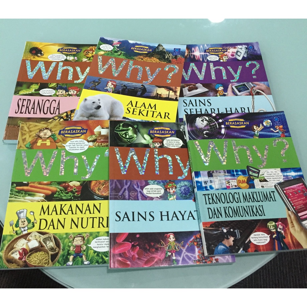 Siri Komik Sains WHY? (Orbit Buku) | Shopee Malaysia