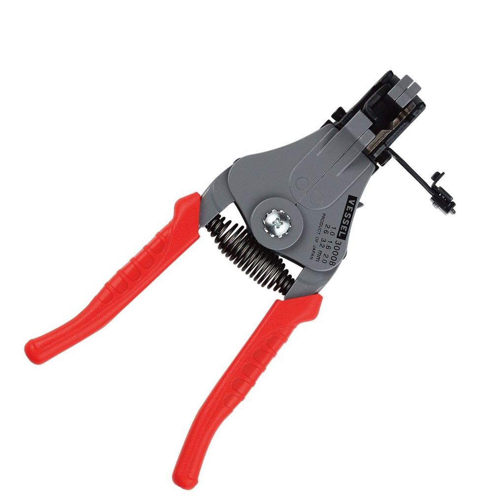 VESSEL 3000B Wire Stripping Tool For 1.0, 1.6,2.0,2.6,3.2mm | Shopee ...
